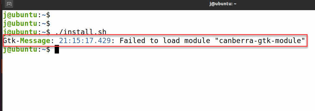 Fix Gtk Message Failed To Load Module Canberra Gtk Module Ubuntu 2004 Ubuntu Tutorials